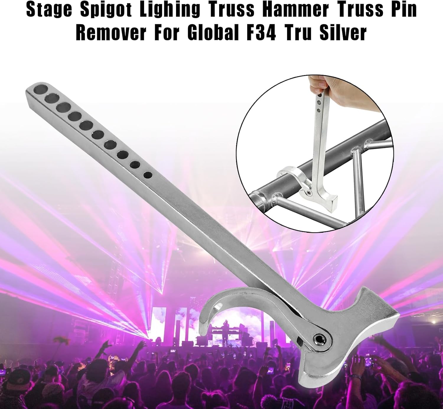 2-in-1 Stage Truss Pin Hammer & Spigot Remover – Any Case Gear