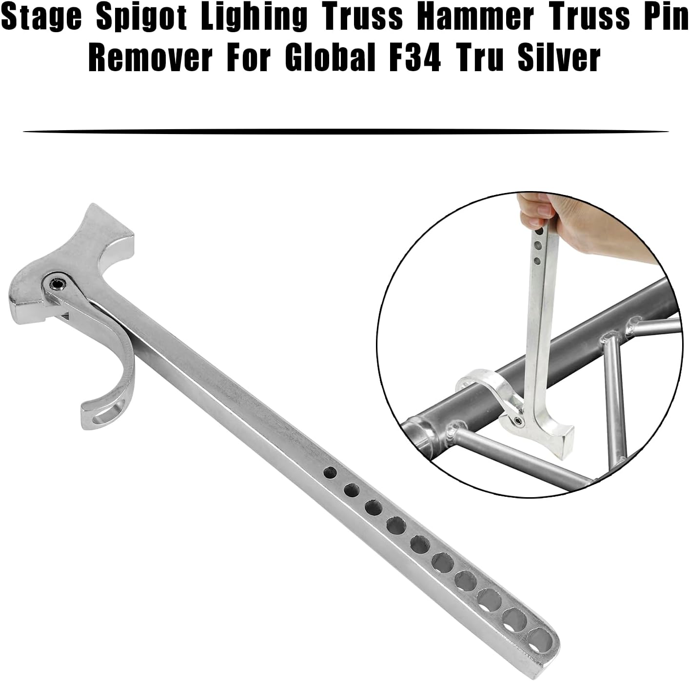 2-in-1 Stage Truss Pin Hammer & Spigot Remover – Any Case Gear